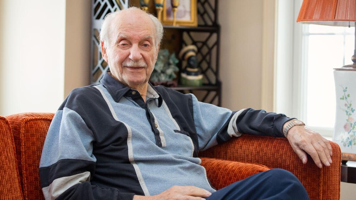 Resident Harry Goodman: ‘The Luckiest Guy in the World’ - The Commons ...